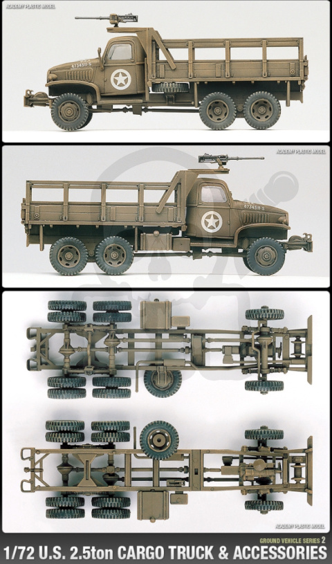 Battle-Models > Academy 13402 U.S. 2.5 Ton Cargo Truck 1:72